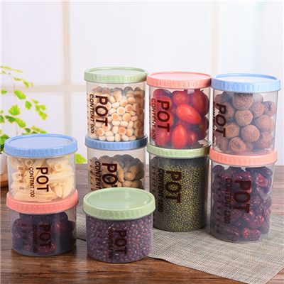 Customize logo plastic food sealed containers with lid