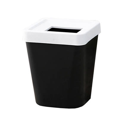 Simple design office rectangular plastic trash bin